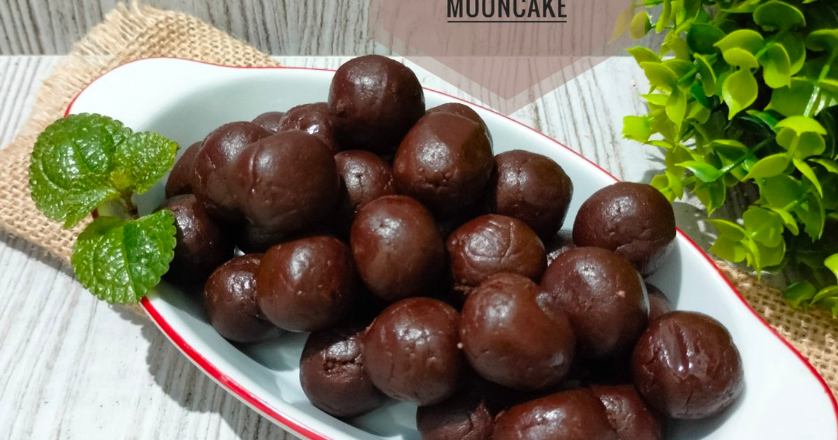 Resep Bola Bola Coklat Isian Moon Cake oleh Sari's Kitchen - Cookpad
