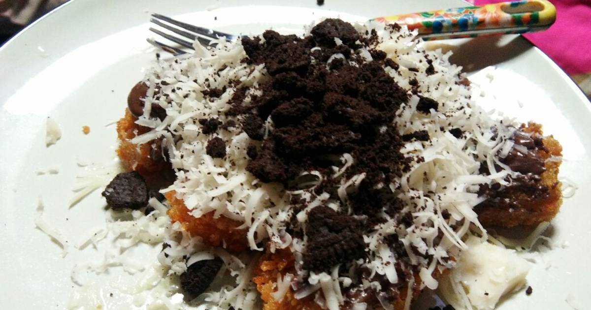 Resep Pisang nugget keju oreo oleh Dhira Riyani - Cookpad