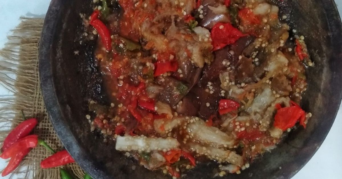 Resep Sambal Terong Rebus oleh farida Sulthan 🇮🇩 (IG. Malika02782) - Cookpad