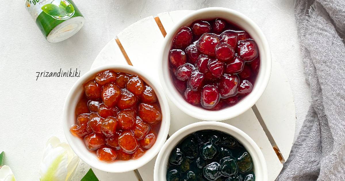 35 resep boba warna warni enak dan mudah - Cookpad