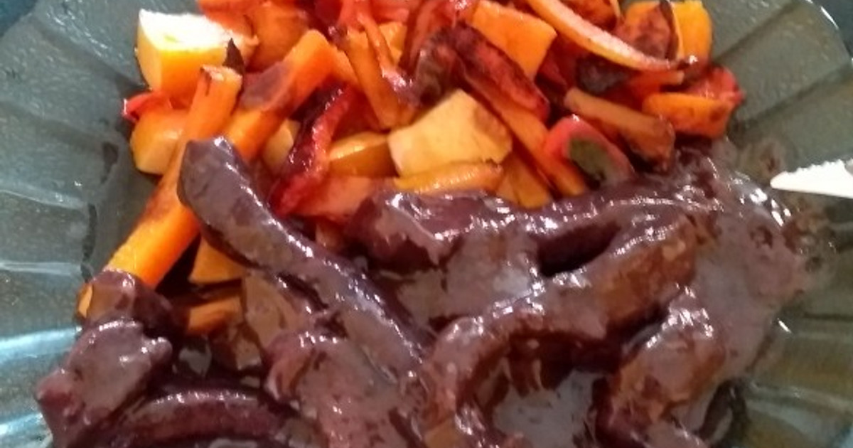 Paleta De Novillo Al Vino Con Miel Y Verduras Salteadas Receta de ...
