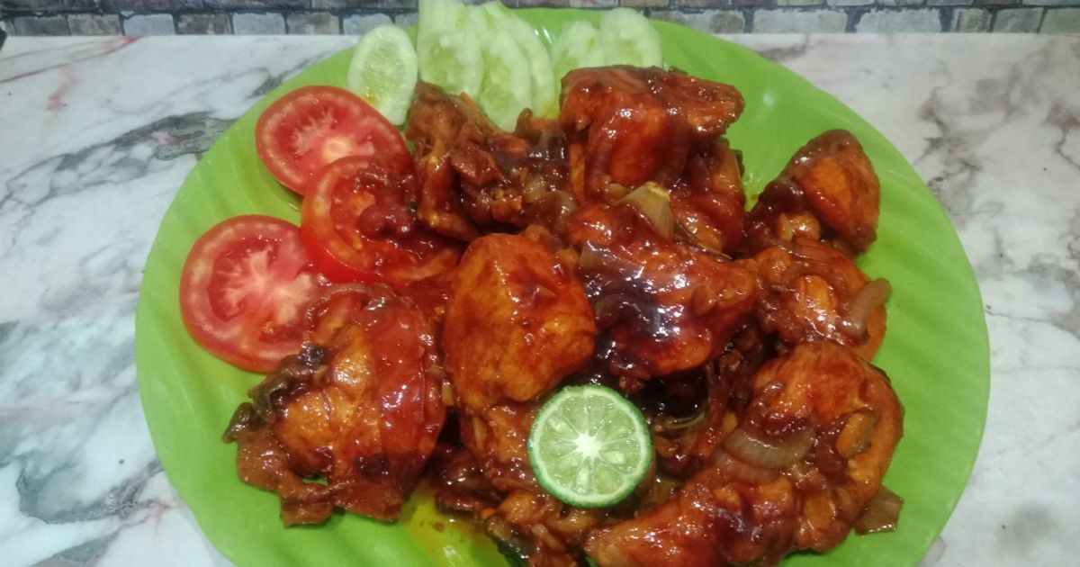 Resep Ayam Saos Mentega oleh Tuti hantiyah - Cookpad
