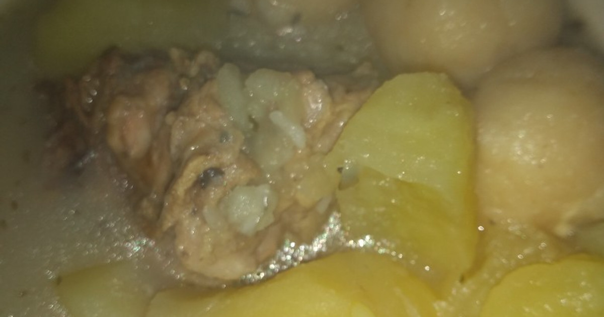 Sopa De Pollo Con Bori Bori Receta de Dalma Soria- Cookpad