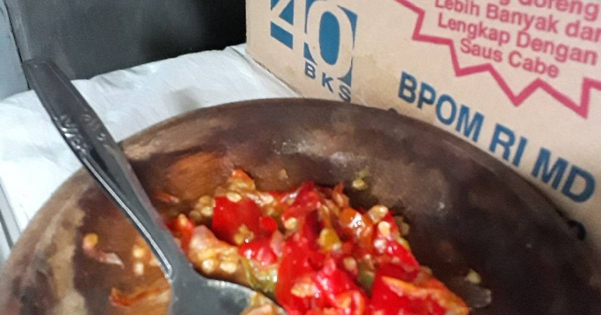 Resep Sambal cabe goreng terasi oleh Dinda Maria Ulpa - Cookpad