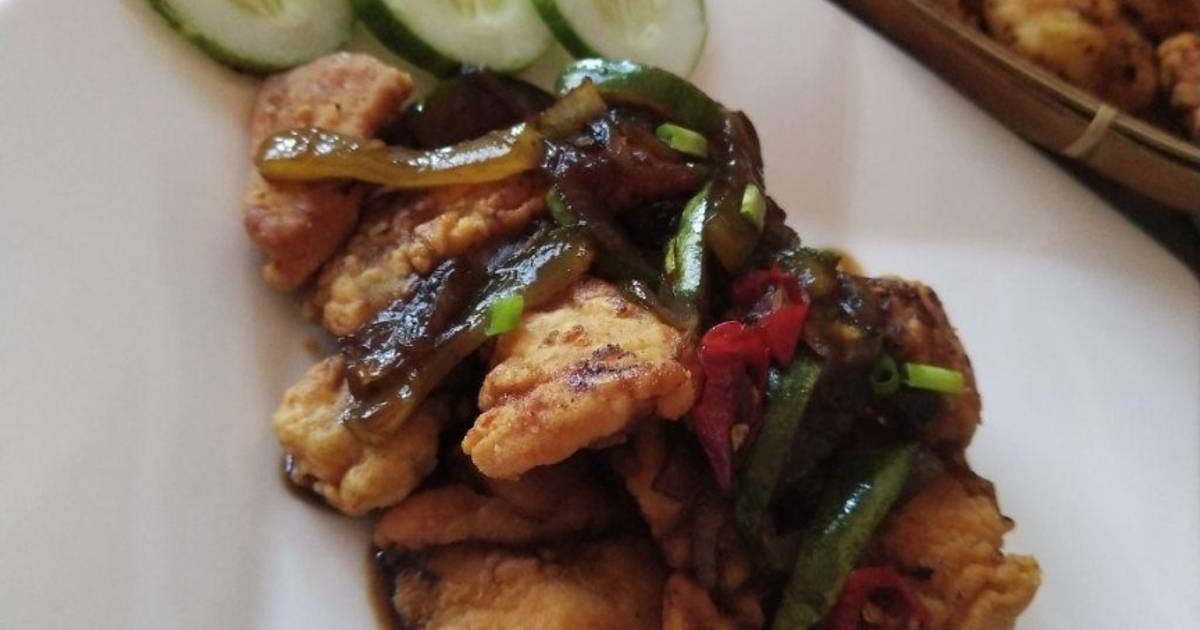 Resep Ayam crispy saus lemon oleh MERLIN FRANCISCA - Cookpad