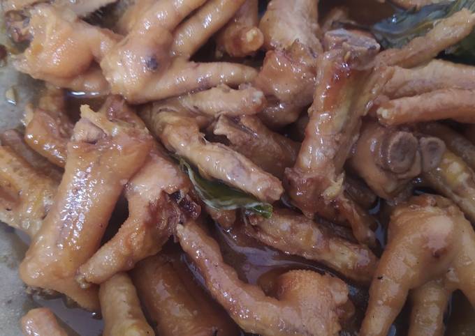 Resep Ceker Kecap oleh Alin - Cookpad