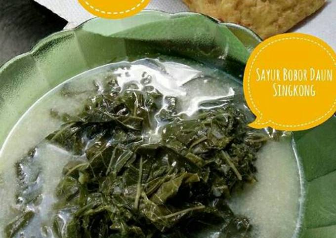 Resep Sayur Bobor Daun Singkong oleh tutysetiawan - Cookpad Resep Sayur Bobor Daun Singkong oleh tutysetiawan - Cookpad