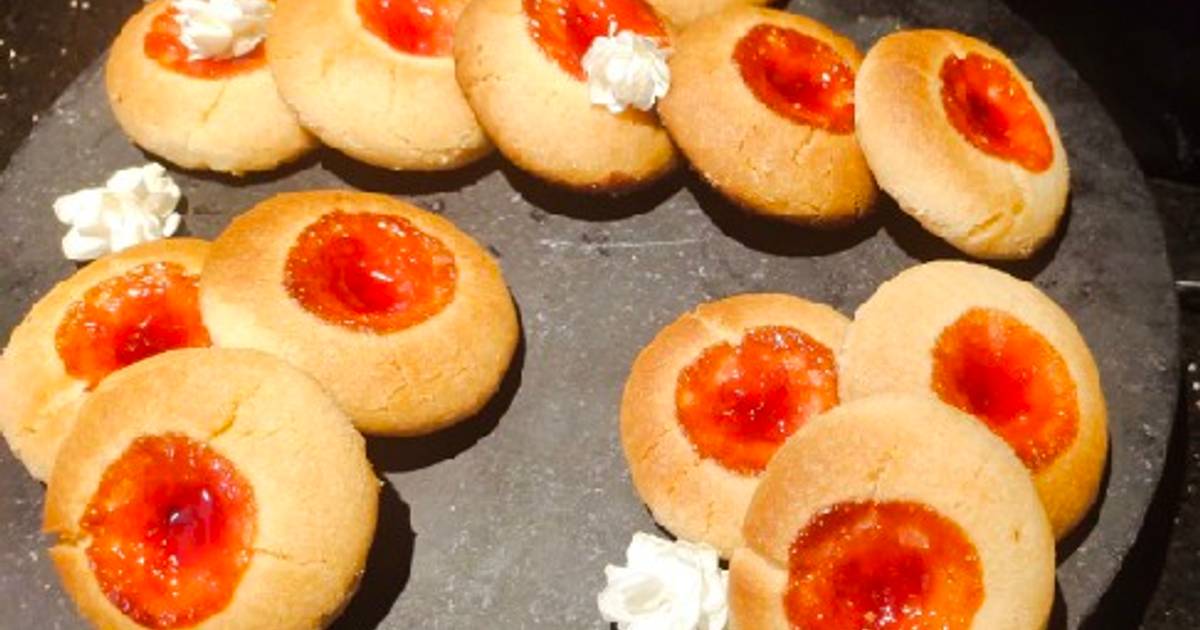 Wheat flour Jimjam Cookies Recipe by Sakshi Hotwani - Cookpad