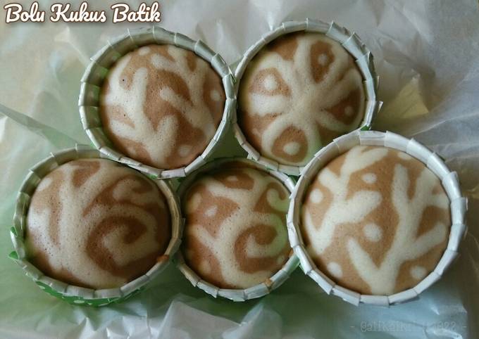 Resep Bolu Kukus Batik oleh Lestari Ika Prastiwi - Cookpad