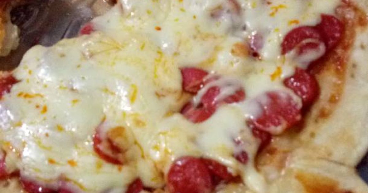 Resep Pizza Teflon No Ribet Gampang oleh Clarisa Putri - Cookpad