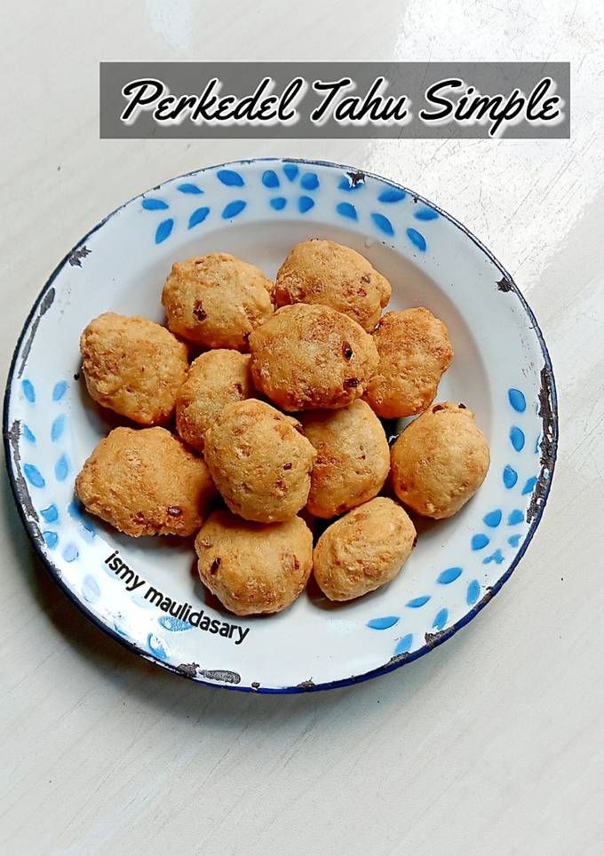 Resep Perkedel Tahu Simple oleh Ismy Maulidasary - Cookpad