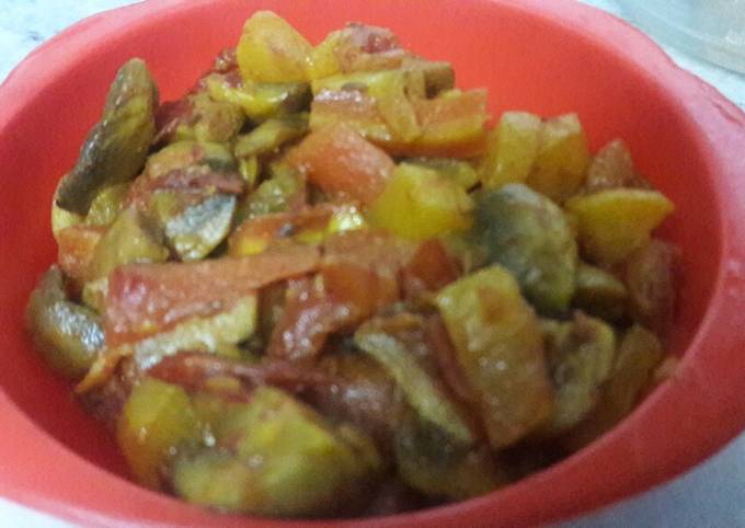 Mushroom gajar muli sabzi Recipe by Sakshi Bhasin - Cookpad