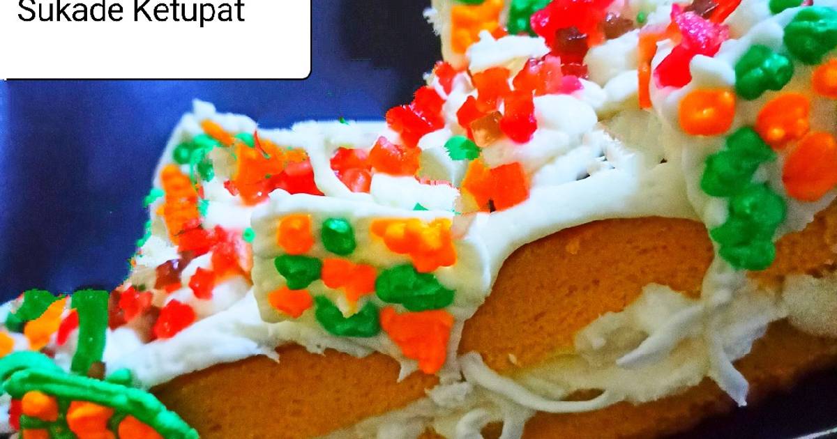 Resep Budapest Cake Sukade Ketupat Gluten Free untuk Hantaran oleh ...