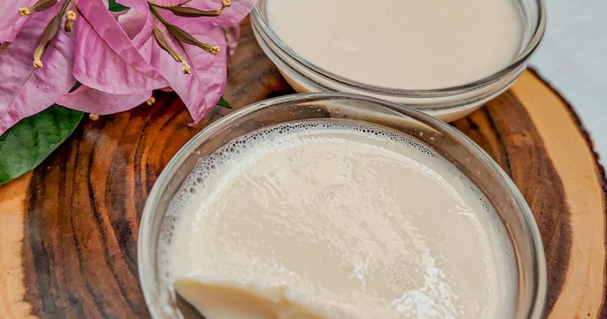 Resep 395. Soya Beancurd / Kembang Tahu (2 Bahan Saja) oleh Noona Hilda ...