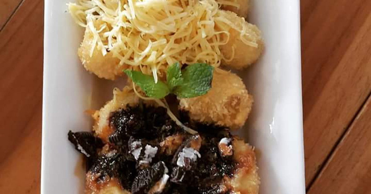 Resep Pisang Goreng Oreo Coklat Keju oleh seri wahyuni - Cookpad