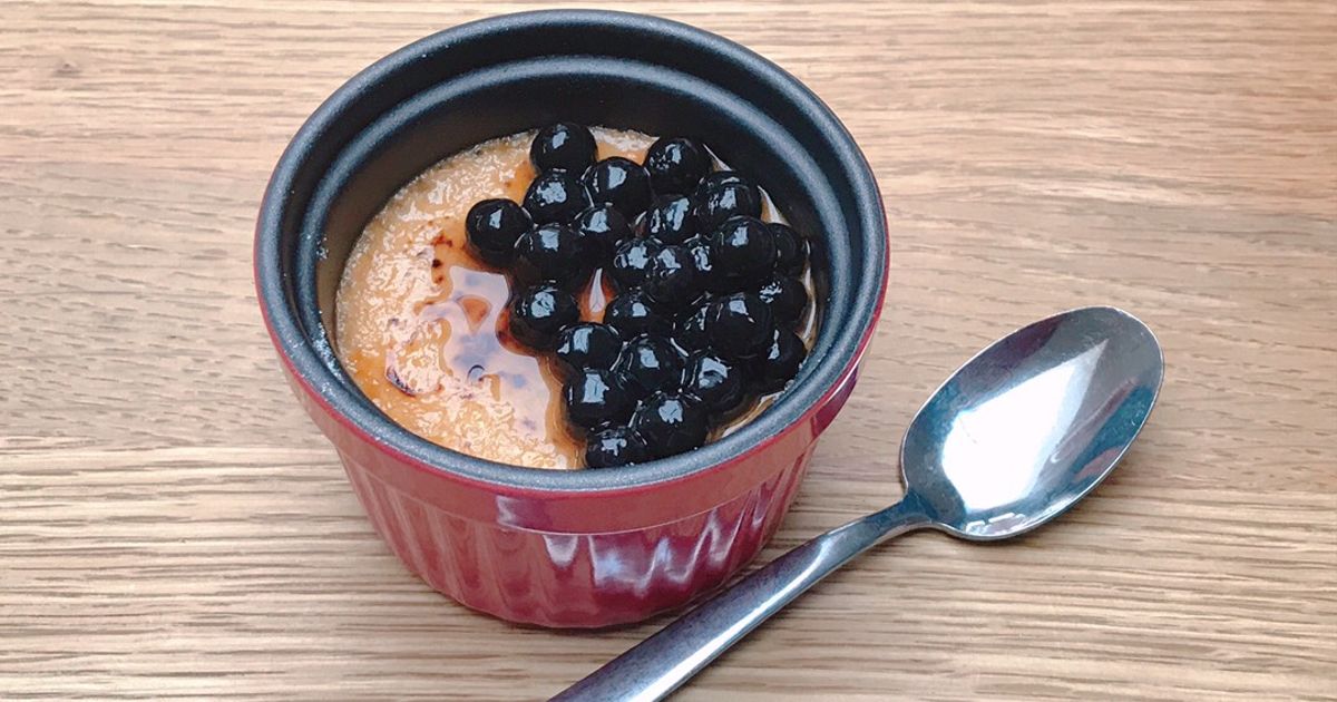 Bubble Tea Crème Brûlée Recipe By Jennifer Su