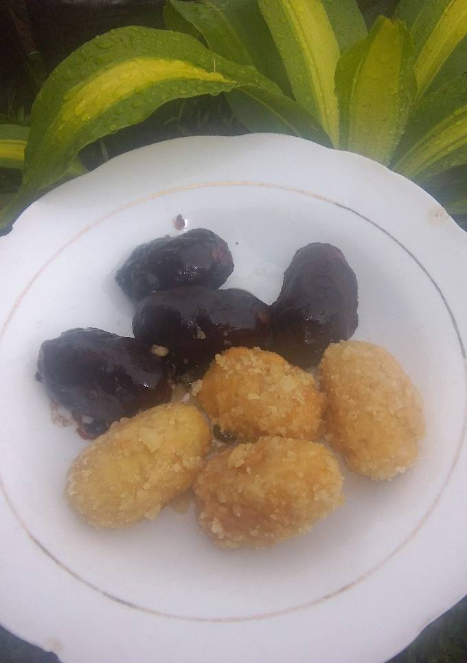 Resep Singkong Balut Gula (Godok² Bagulo) dan singkong Coklat Lumer ...