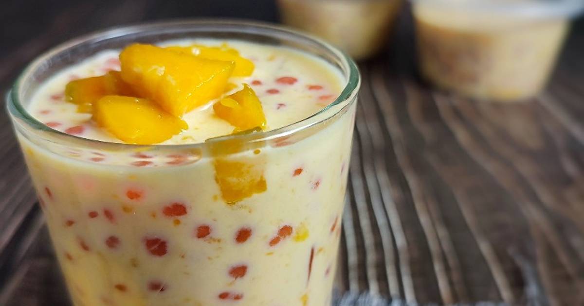 Resep Mango Sago Oleh Asriwida Cookpad