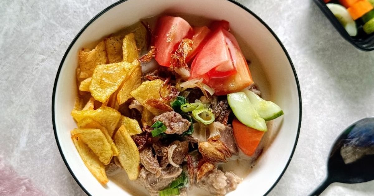 Resep Soto Betawi Kuah Susu oleh Anna Hadi_ant - Cookpad