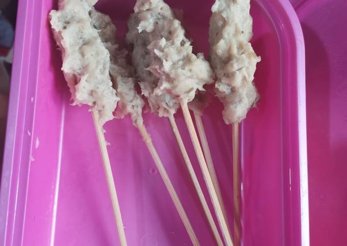 Resep Sate bakso ayam oleh Niken Koala - Cookpad