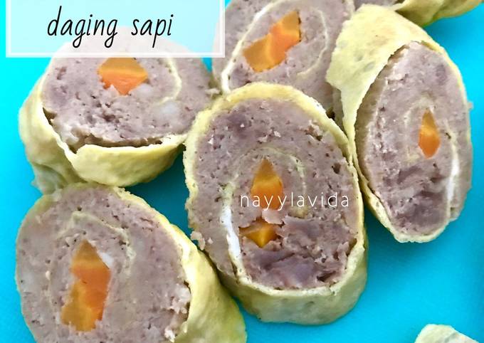 Resep Rolade Daging Sapi No MSG & Penyedap oleh Dapur nayylavida - Cookpad