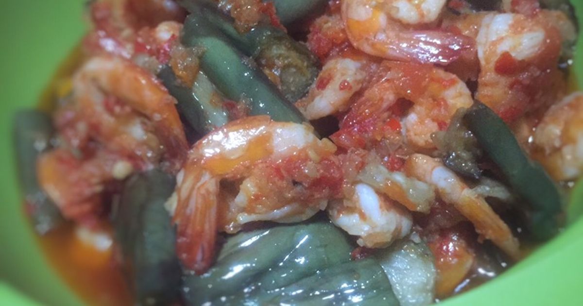 Resep Balado Terong Ungu Mix Udang oleh Windri Aries - Cookpad