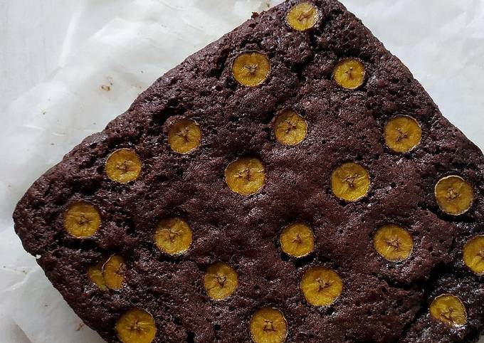 Resep Bannoffe Brownies (Bronis Pisang Kopi) oleh Saomi Mayhai - Cookpad