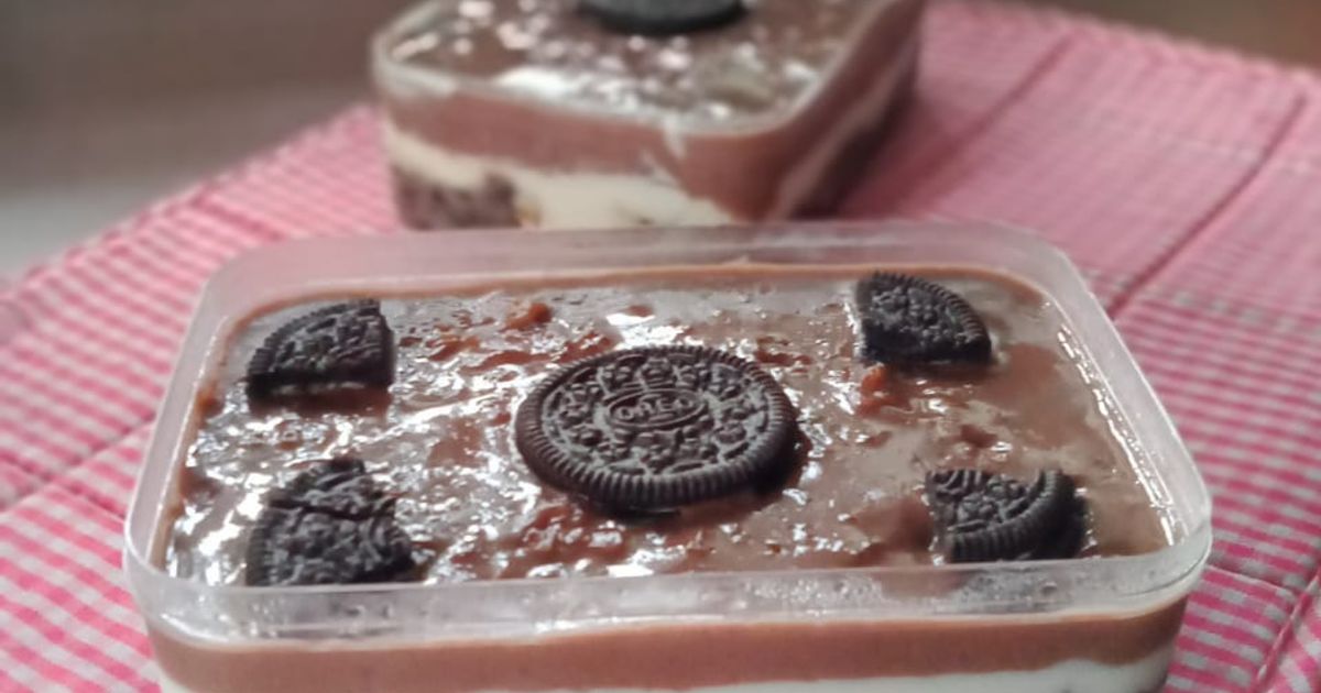 Resep Desert Box Oreo oleh Adella Eriska - Cookpad