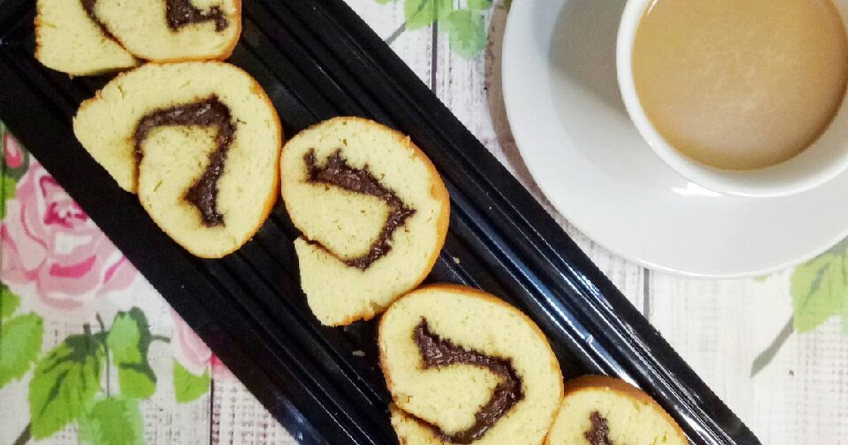 Resep Chiffon Roll Cake oleh Syaika's Spices - Cookpad