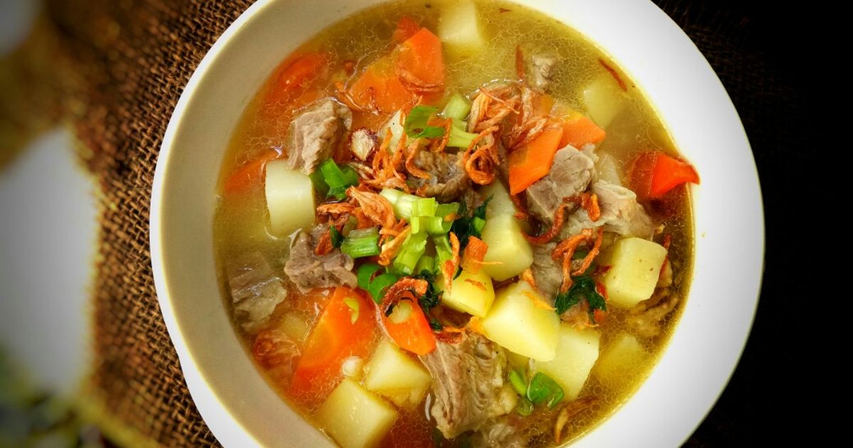 Resep Sop Daging Kentang oleh Muu Razak - Cookpad
