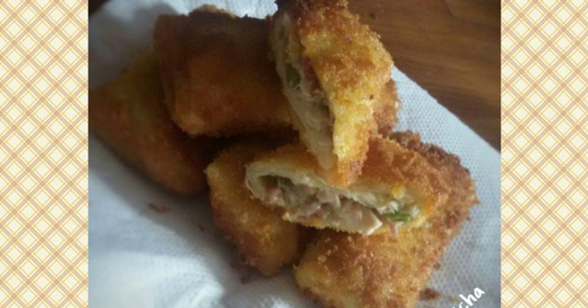 16 resep risol isi ayam suir dan jagung enak dan mudah - Cookpad