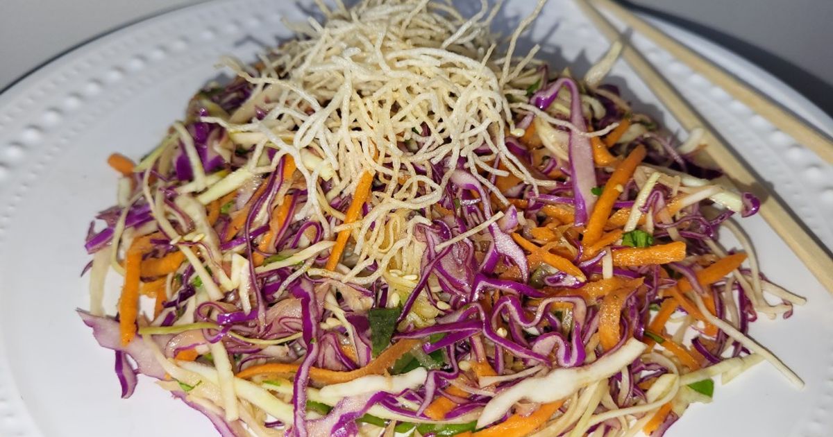 Crunchy Asian Slaw Recipe By Helen Klassen