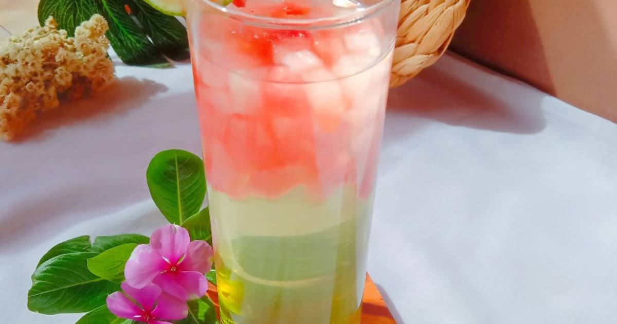 Resep Watermelon Lime Melon Syrup oleh Mita Kurniawan - Cookpad