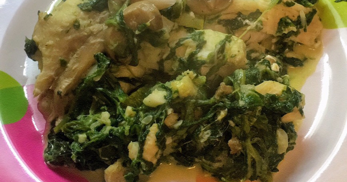 Pollo De Mar Con Espinaca Y Champiñones Receta de Natalia Noel Audi ...