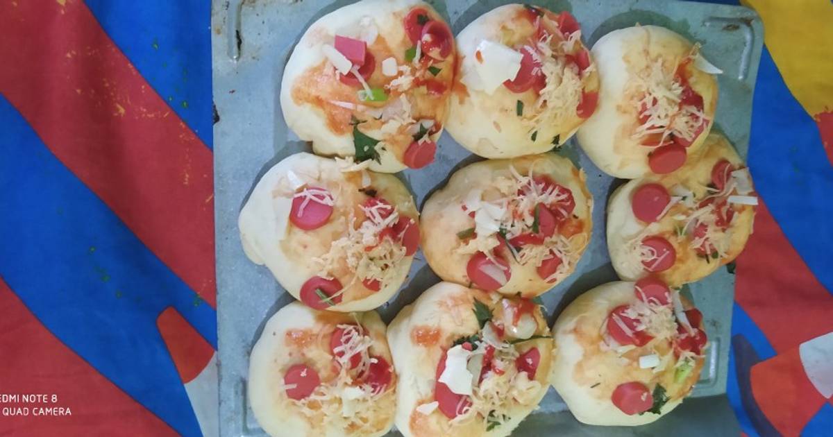 Resep Pizza mini 2 oleh NIA - Cookpad