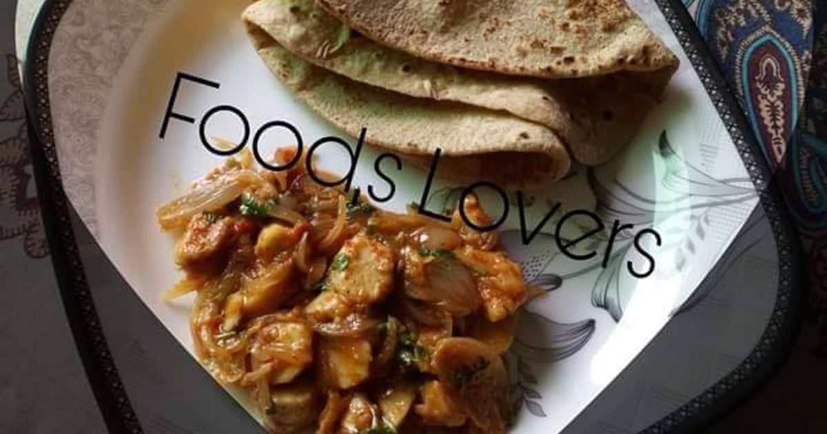 Fry Arvi With Chapati Recipe by Mahreen Rauf - Cookpad