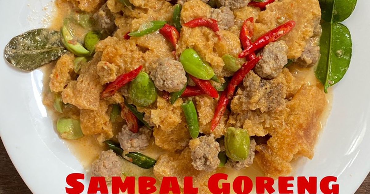 Resep Sambal Goreng Krecek Daging Prentil oleh Agustina Erlinda - Cookpad