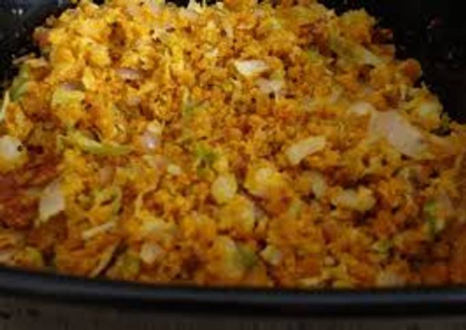 Cabbage masala Recipe by Geetha Prasad - Cookpad