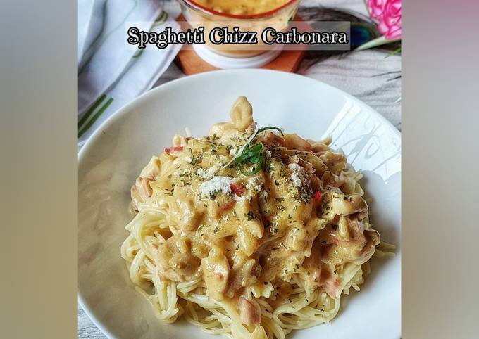 Resep Spaghetti Chizz Carbonara oleh Julie Kustianingsih - Cookpad