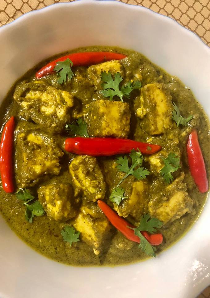 Hariyali paneer Recipe Recipe by Nandinee Parag Jambhulkar - Cookpad