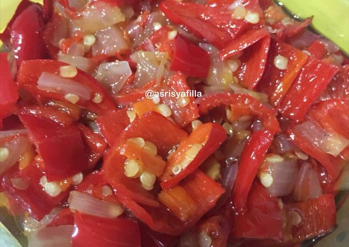 Resep Sambalado dendeng paru/ daging oleh Asri Syafilla - Cookpad