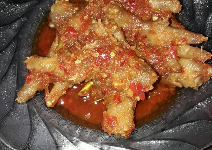 Resep Ceker mercon oleh Dhe_ Anjani - Cookpad