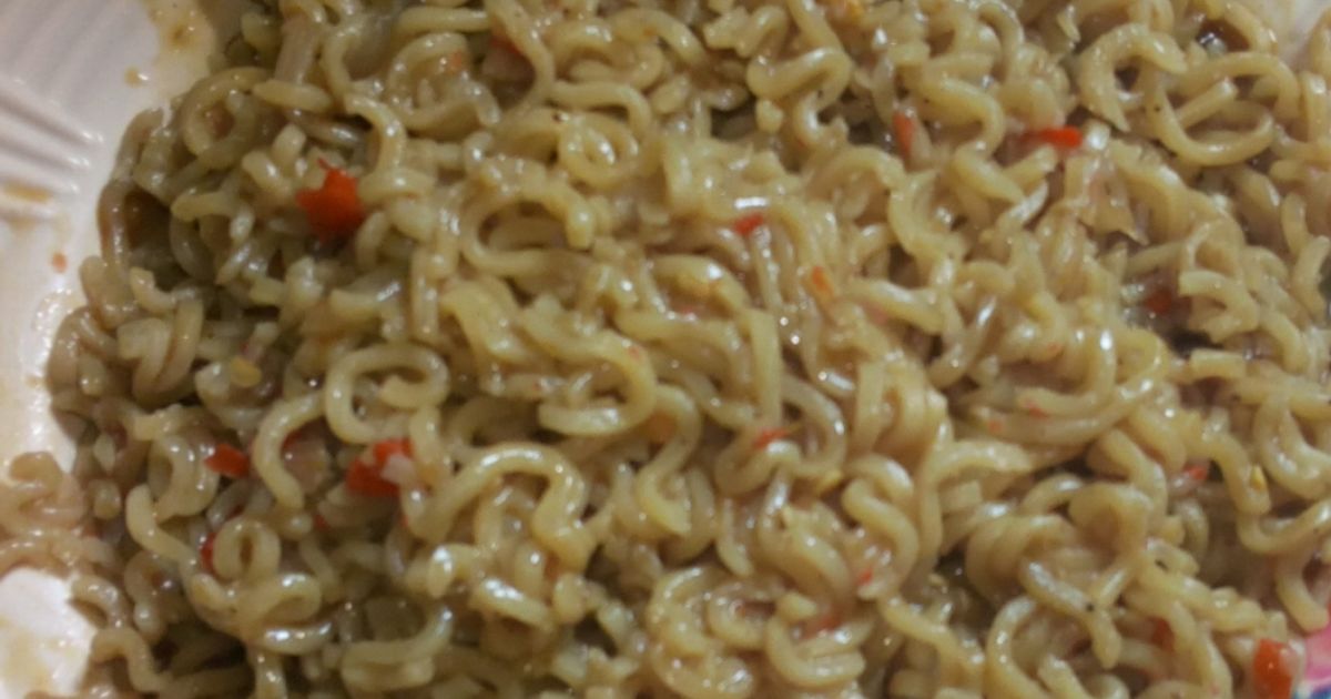 Noodle With Daddawa Recipe by Hafsat Khalid - Cookpad