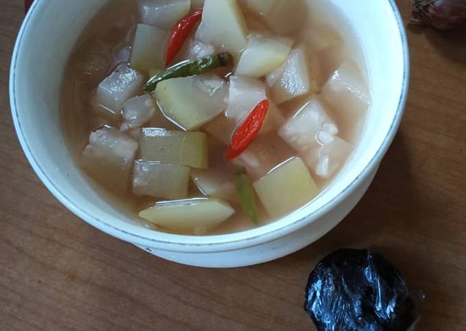 Resep Sayur asem labu air oleh Neni Suandi - Cookpad