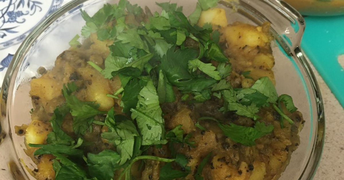 Spiced Potato Stir Fry (Alu Ki Sabzi) #Mycookbook Recipe By Rae