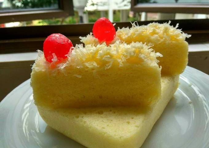 Resep Cake kukus keju oleh yunita - Cookpad