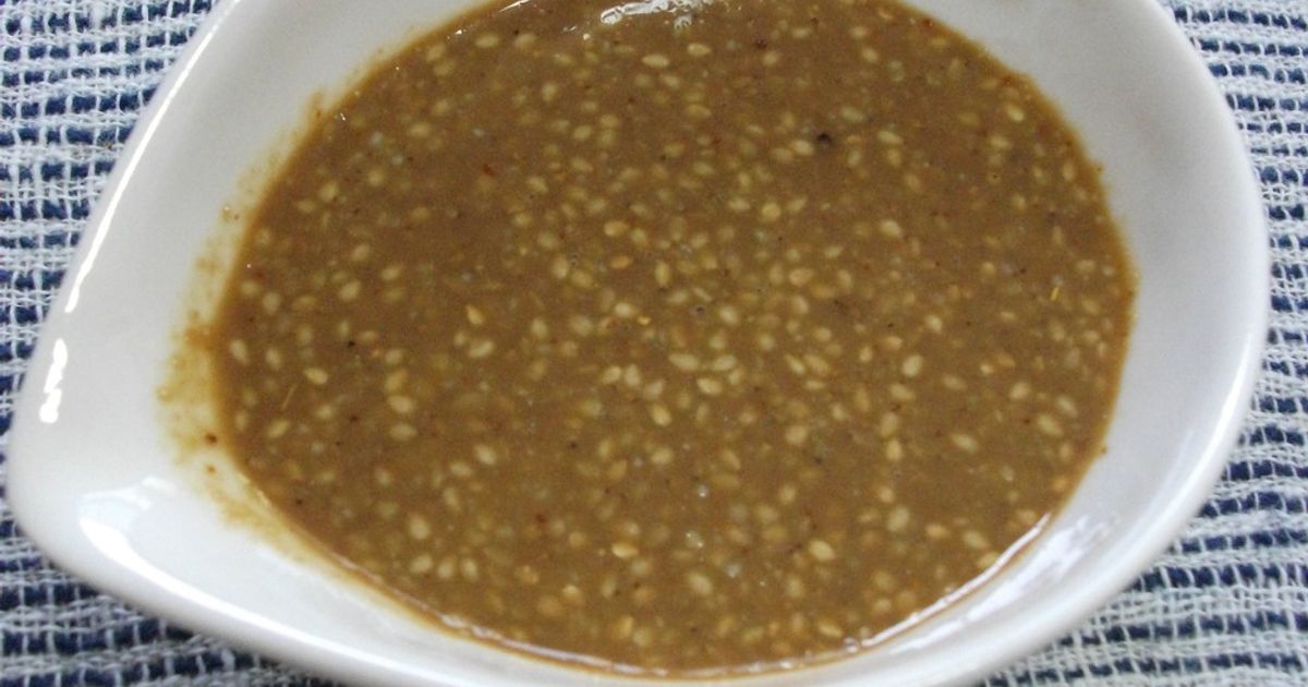 Versatile Sesame Sauce For Bang Bang Chicken And Cold Shabu Shabu ...