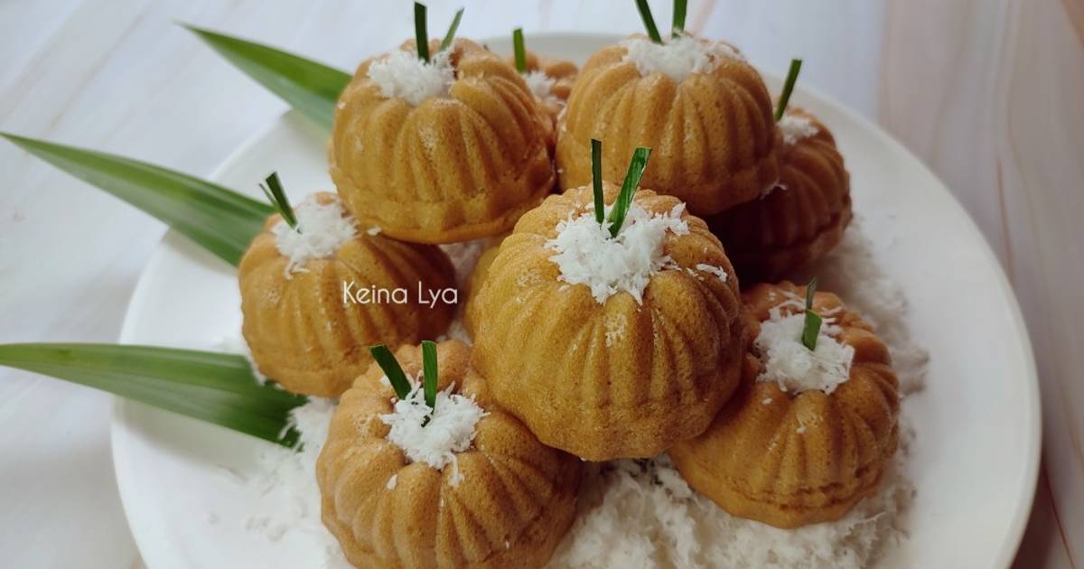 Resep Kue Apem Gula Merah Mini oleh Keina Lya - Cookpad