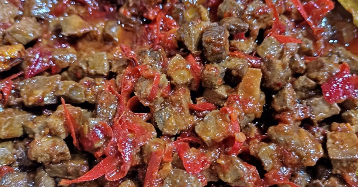Resep Sambal Goreng Hati Sapi oleh Diyah Ayu Firda - Cookpad