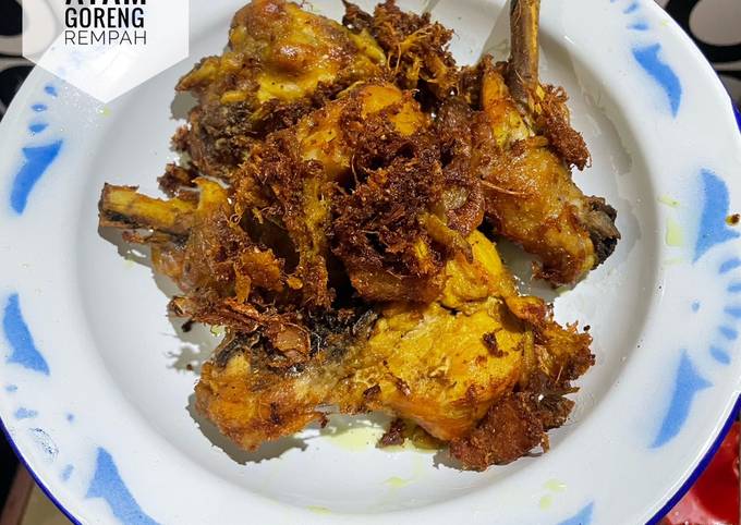 Resep Ayam Goreng Rempah oleh Ria Aryani - Cookpad